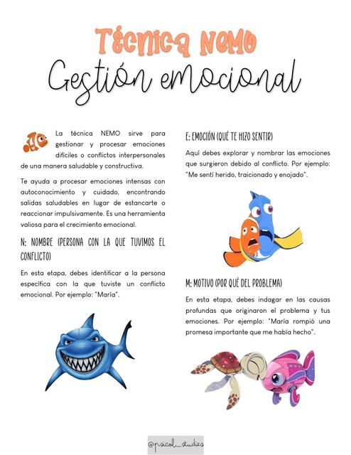Técnica nemo (@psicol_studies) | psicol_studies | uDocz