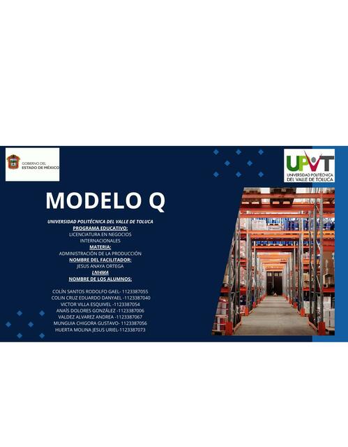 Modelo Q | Anahi DG | uDocz