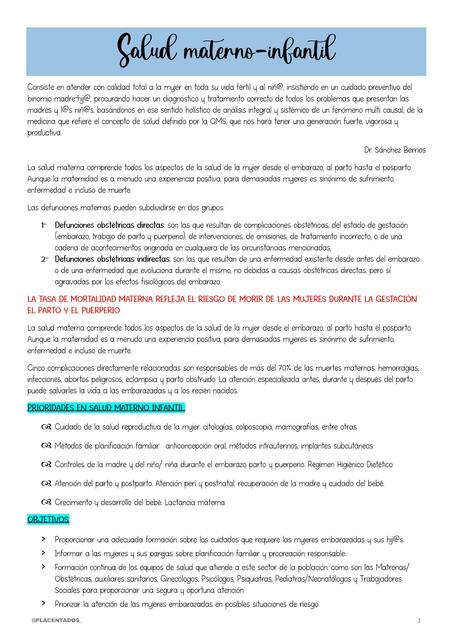 Educación para la salud | uDocz