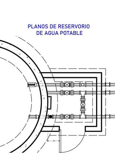 PLANOS DE RESERVORIO DE AGUA POTABLE | INGENIEROS LMI | uDocz