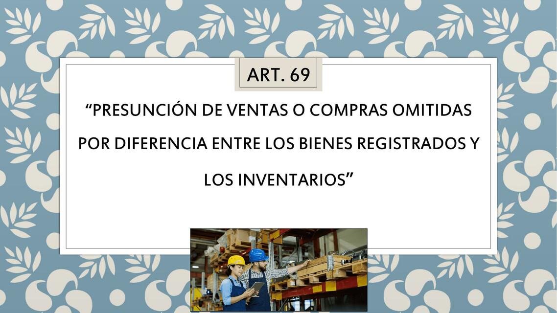 Artículo 69 código tributario | Jeancarlo M. | uDocz