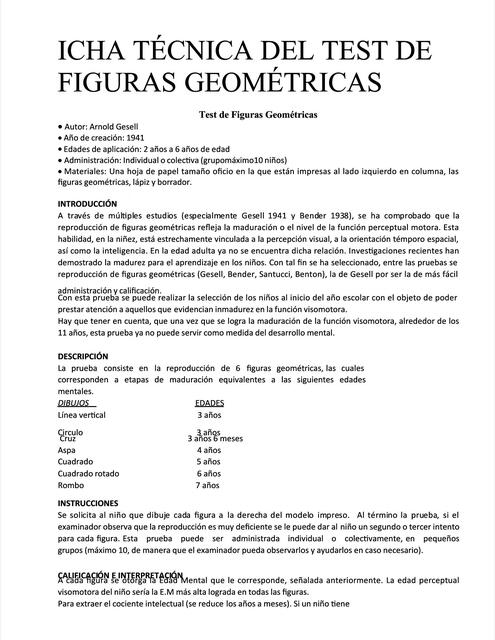 Resúmenes de test de la figura | Descarga apuntes de test de la figura