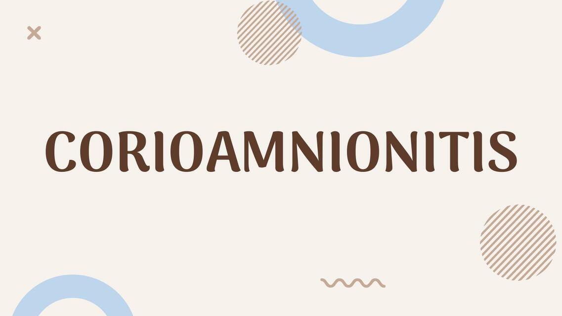 Corioamnionitis | medstdnlife | uDocz