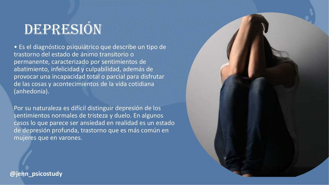 Depresión Jenn Psicostudy Udocz