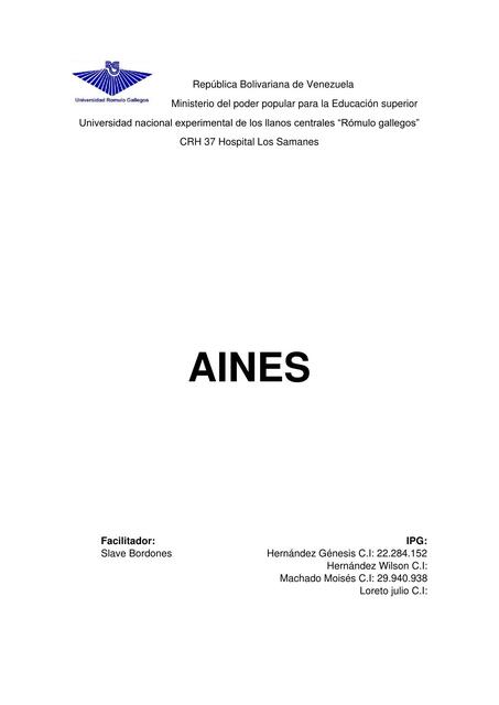 Aines | Moises Machado | uDocz