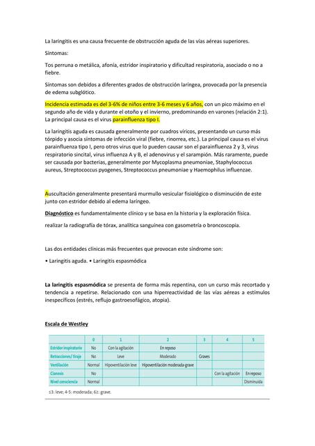 Laringitis aguda | Michelle Tixilena | uDocz