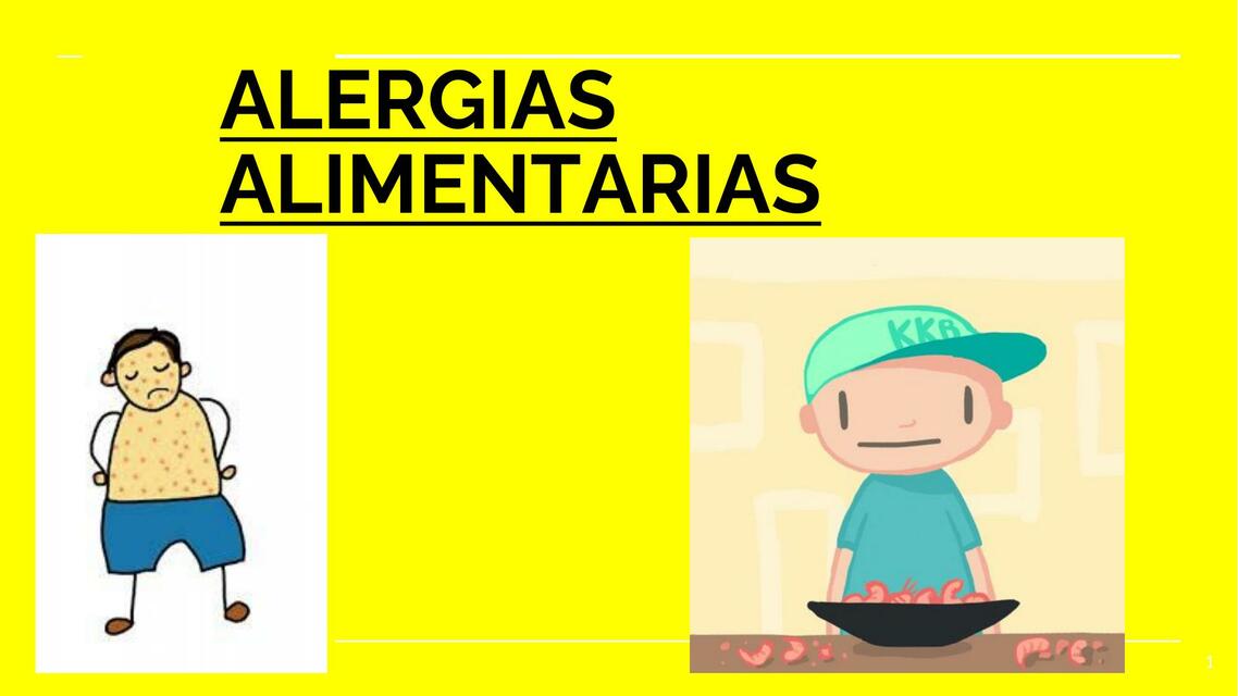 Alergias alimentarias pediatría | Erick | uDocz