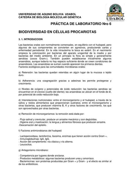 Guía De Práctica De Laboratorio No 6 Daniela Roxana Mamani Mamani Udocz