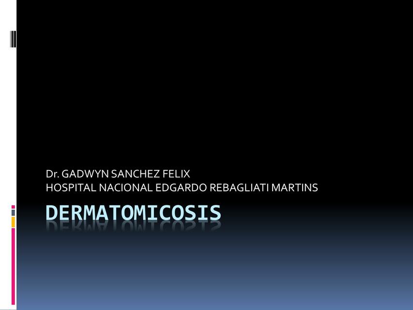 Dermatomicosis | MEDICSTORE | uDocz