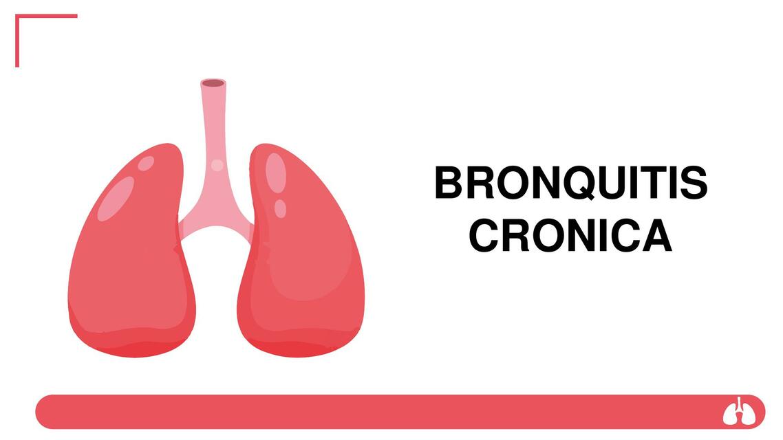 Semiología de la bronquitis crónica | Sanchez Jose | uDocz