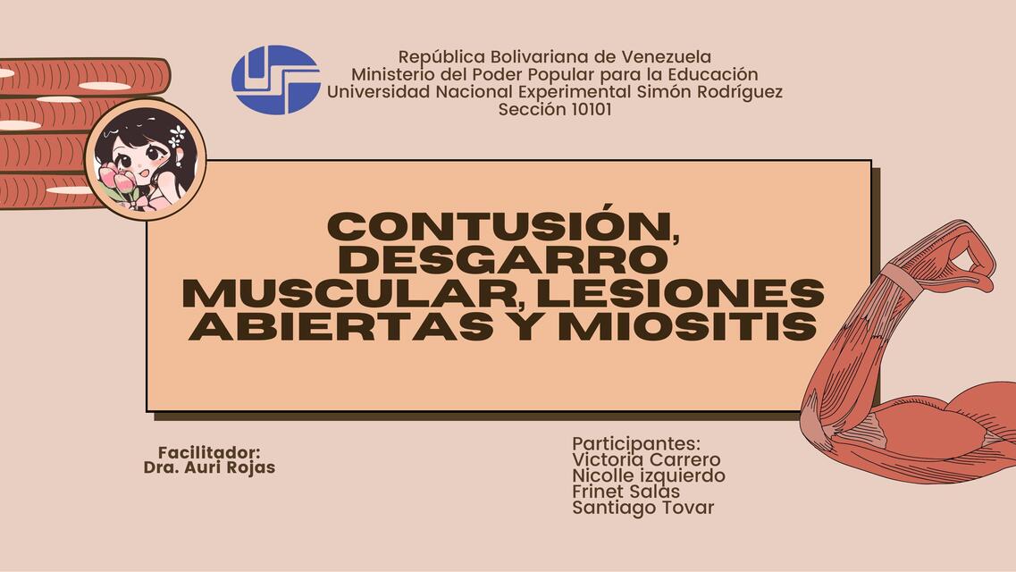 Contusión, Desgarro Muscular, Heridas Abiertas, Miositis | Victoria ...