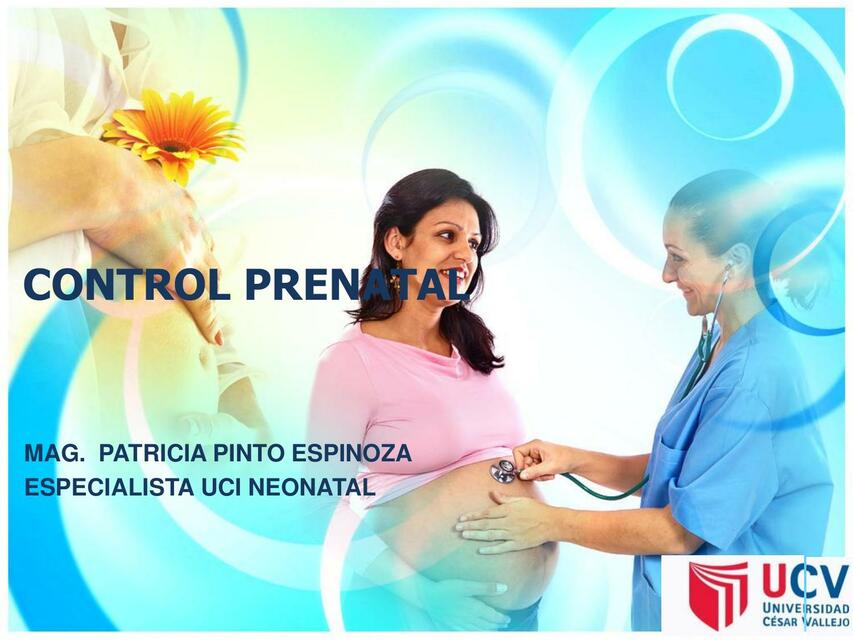 CONTROL PRENATAL | Nursenotess | uDocz
