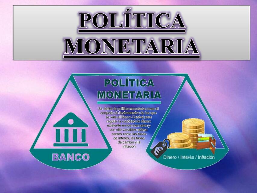 Politica Monetaria | Liza Stuudio | uDocz