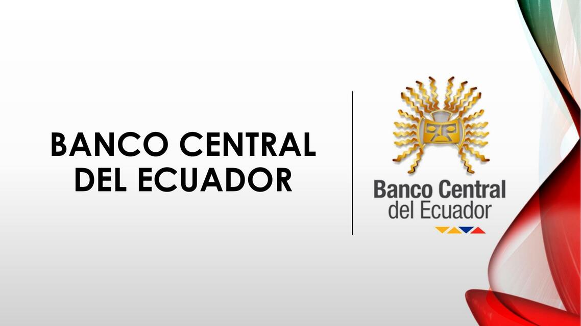 Banco Central del Ecuador | Liza Stuudio | uDocz