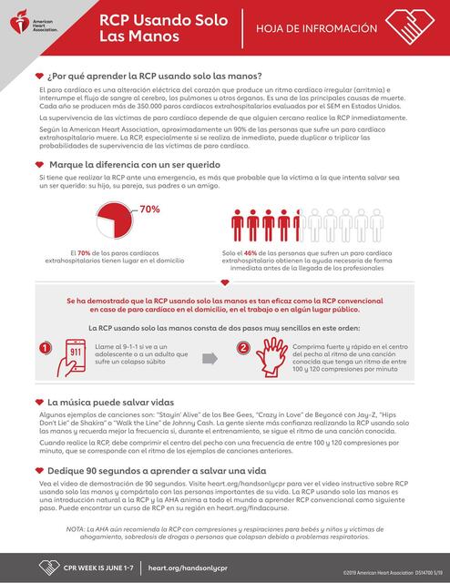 RCP usando solo las manos ucm | lilian lizeth galvez | uDocz