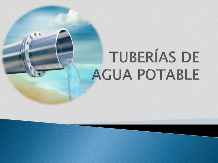 Tuberias de agua potable | Apuntes de Ingenieria Civil | uDocz