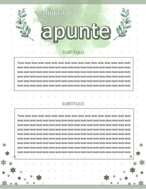 Plantilla Apunte Word Aesthetic | Carina López | uDocz