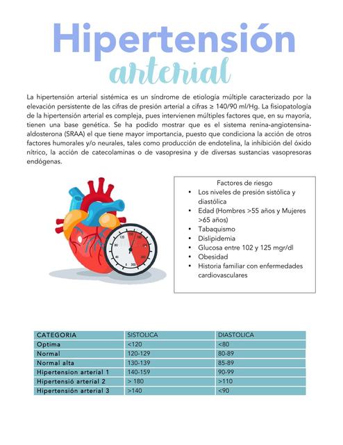 HIPERTENSION ARTERIAL | Melanie Aranza Tellez Castillo | uDocz HIPERTENSION ARTERIAL | Melanie Aranza Tellez Castillo | uDocz