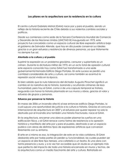 EnsayoGAM Tomás Villalobos | Ana Villegas | uDocz