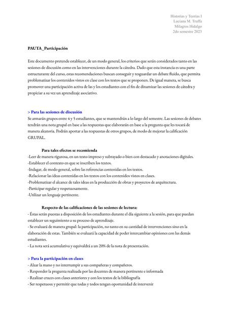 PAUTA Participación | Ana Villegas | uDocz