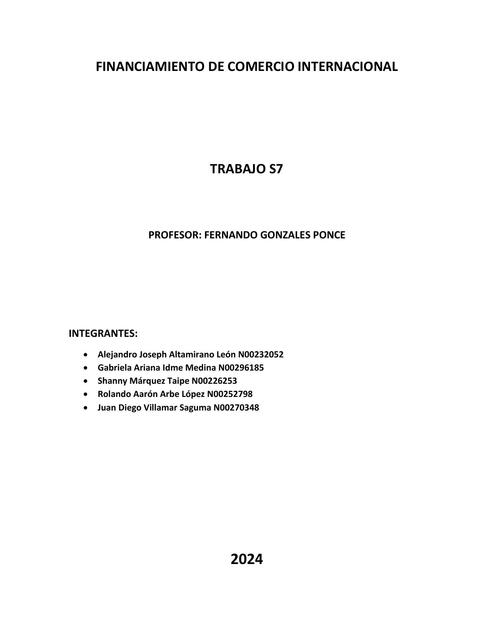 TRABAJO S7 | rolando | uDocz