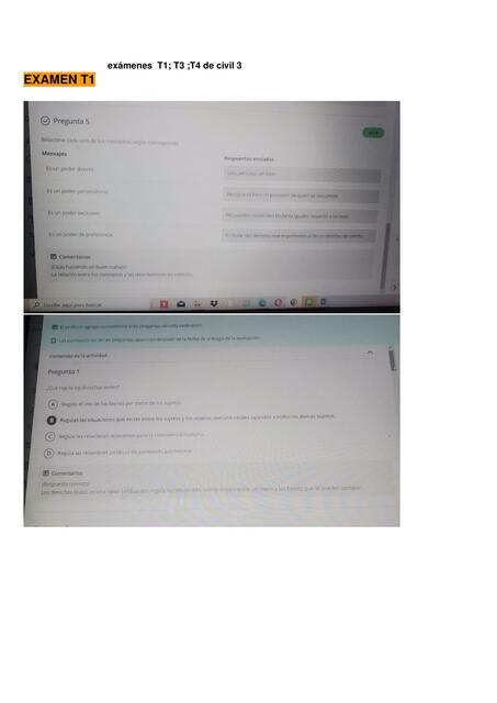 exámenes T1 T3 T4 de civil 3 | Nicole | uDocz