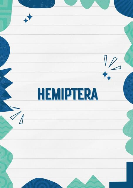 HEMIPTERA | Luisana Aneth CR | uDocz