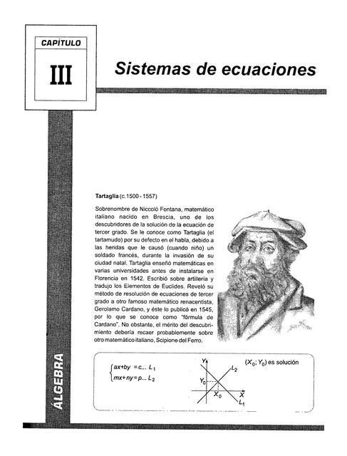 Álgebra esencial Lumbrera Sistema de ecuaciones | Matemáticas y ciencia ...