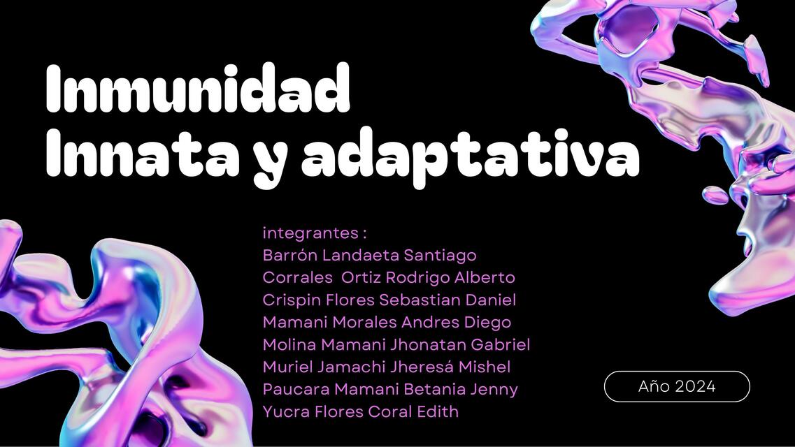 Resúmenes de Inmunidad innata y adaptada | Descarga apuntes de ...