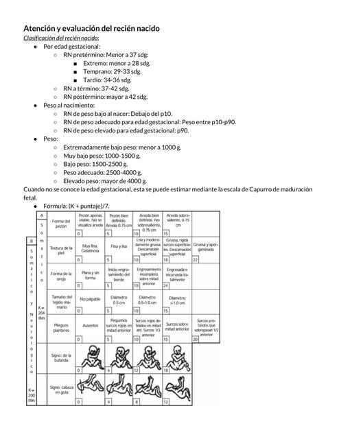 Flashcards de Atención y evaluación del recién nacido | Por Doctora Any | uDocz