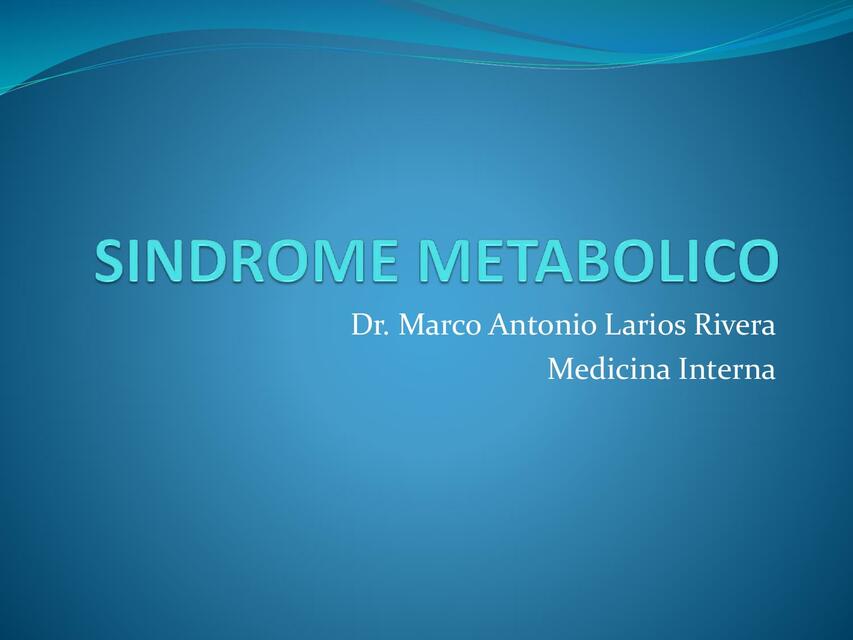 Flashcards de SINDROME METABOLICO | Por medi_fer | uDocz
