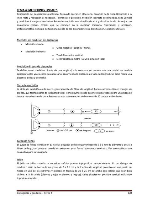 MEDICIONES LINEALES | Dani | uDocz