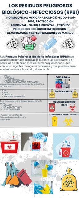 Los Residuos Peligrosos Biológico Infecciosos RPBI | Paola | uDocz