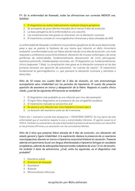 BANCO: ENFERMEDADES EXANTEMÁTICAS | Dra Ale Herzan | uDocz BANCO: ENFERMEDADES EXANTEMÁTICAS | Dra Ale Herzan | uDocz
