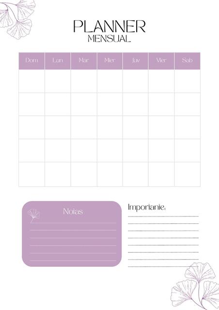 Planner Lila | Daniella Apuntes | uDocz