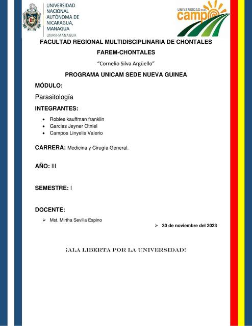 boa 13 paracito | Franklin robles | uDocz