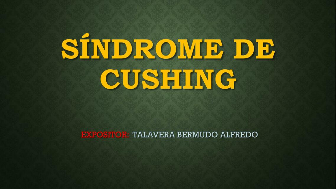 Flashcards de SÍNDROME DE CUSHING | Por Wilfredo | uDocz