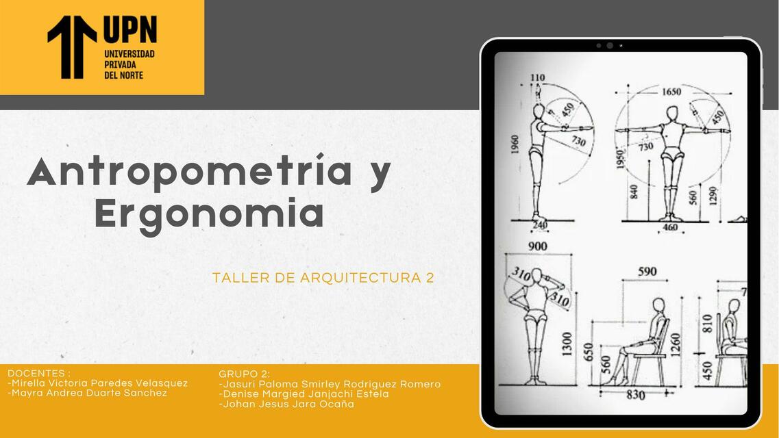 antropometria y ergonomia | Jasury | uDocz