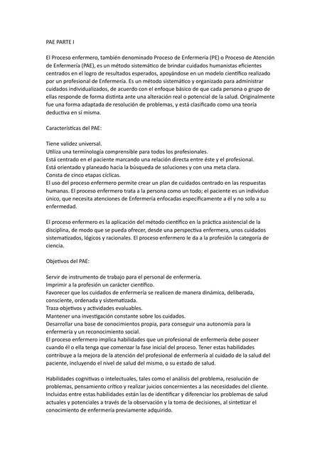 PAE PARTE I | Nany | uDocz