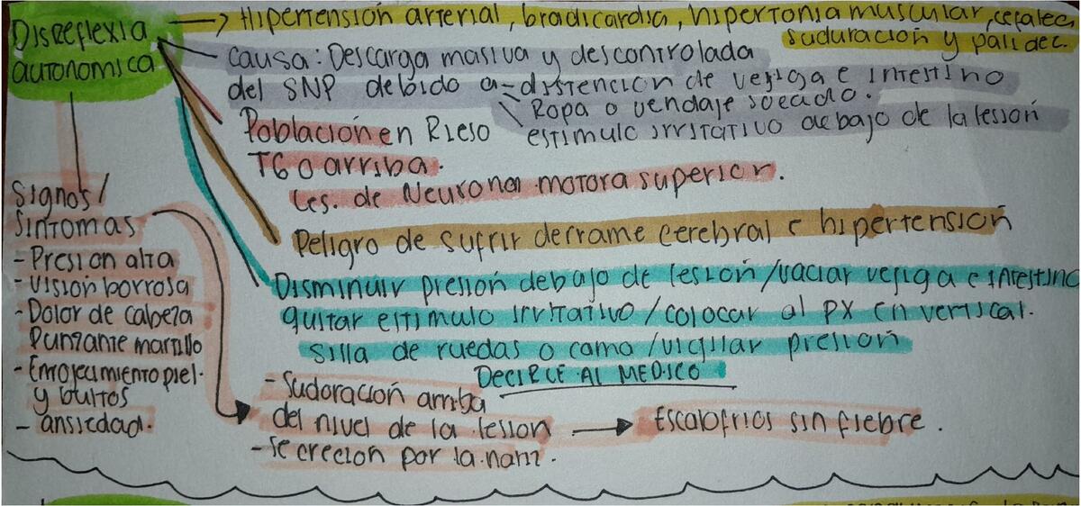 Disreflexia Autonómica L Med | Jass | uDocz