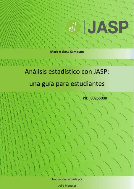 Análisis estadístico con Jasp | Aylin | uDocz