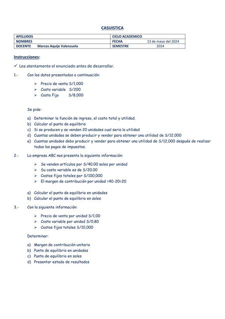 Ejercicios | Dayana | uDocz