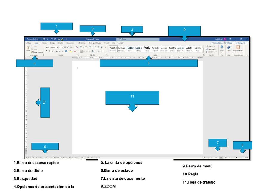 partes del word | Dayana | uDocz