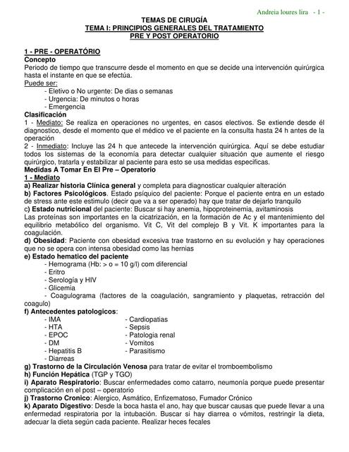 Cirugía 1 | Naliana | uDocz