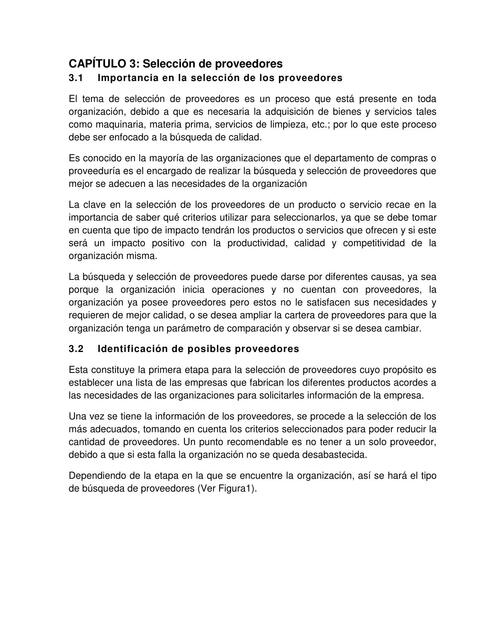 Selección de proveedores | Contabilidad e impuestos | uDocz