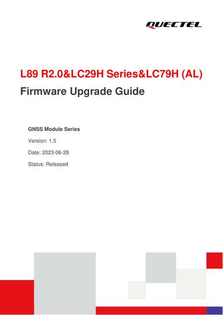 Quectel L89 R2 0LC29H SeriesLC79HAL Firmware Upgra | luis enrique ...