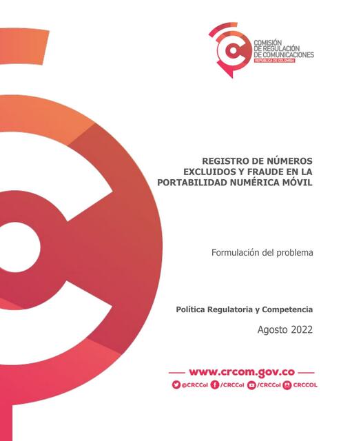 Documento Azul Actualizacion del Registro de Numer | luis enrique ...