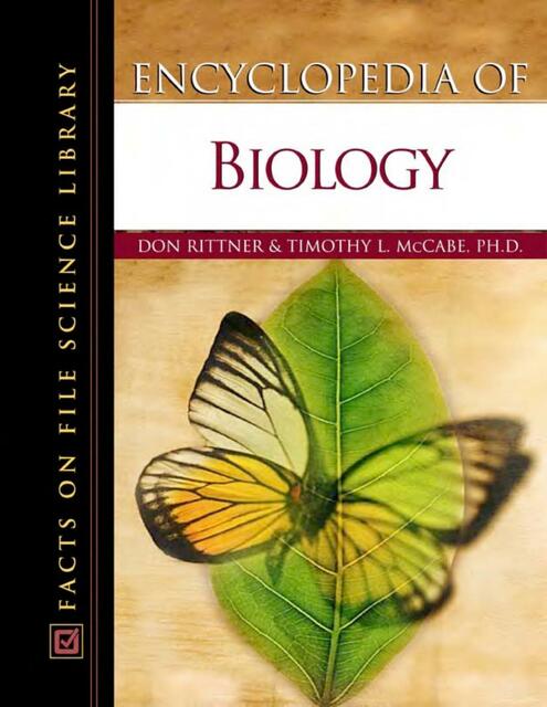Encyclopedia of Biology | luis enrique salgado | uDocz
