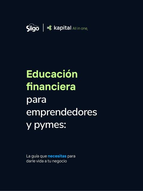Educacion financiera para emprendedores y Pymes | luis enrique salgado ...