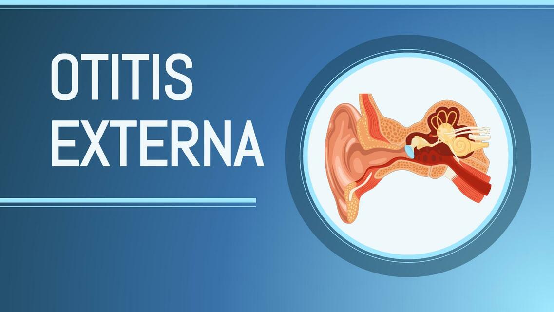 Otitis externa | MEDIKA NOTES | uDocz